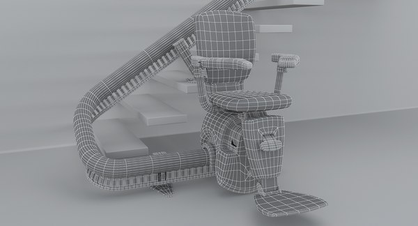 handicapped lifts 3d model