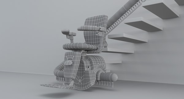 handicapped lifts 3d model