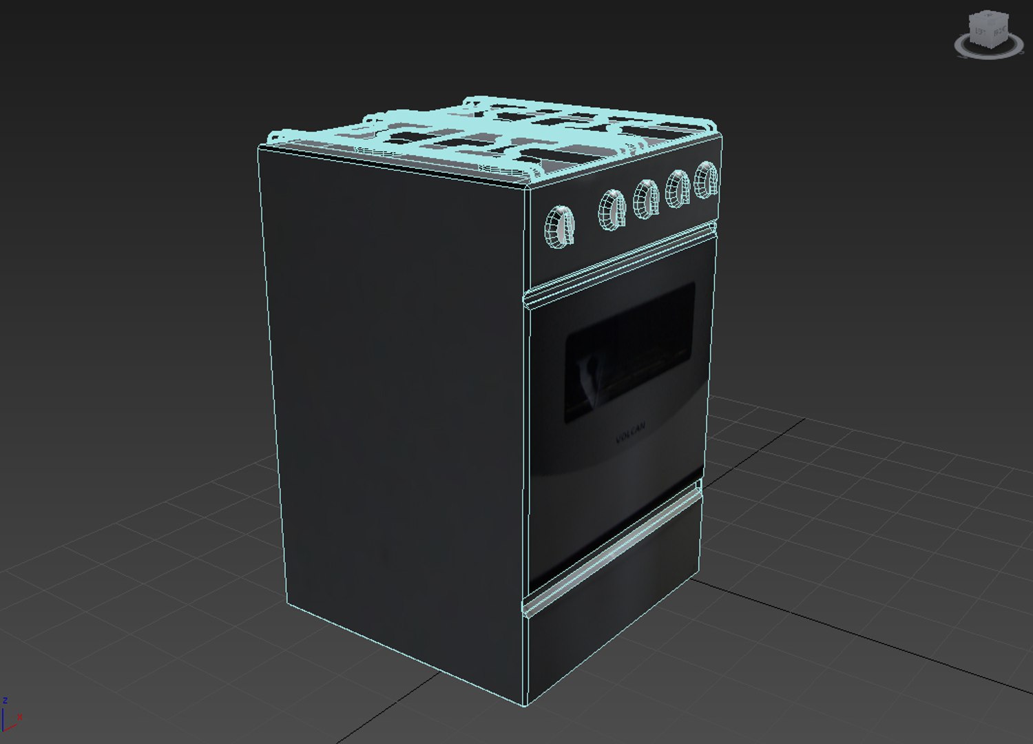 3d Model Of Oven Prop