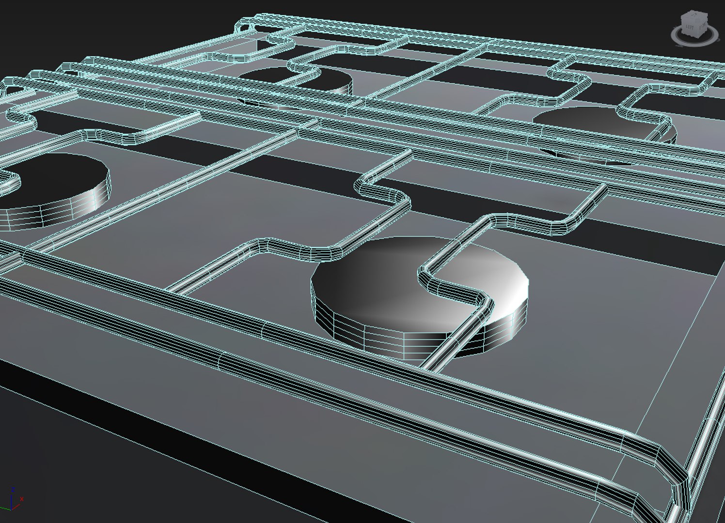 3d Model Of Oven Prop