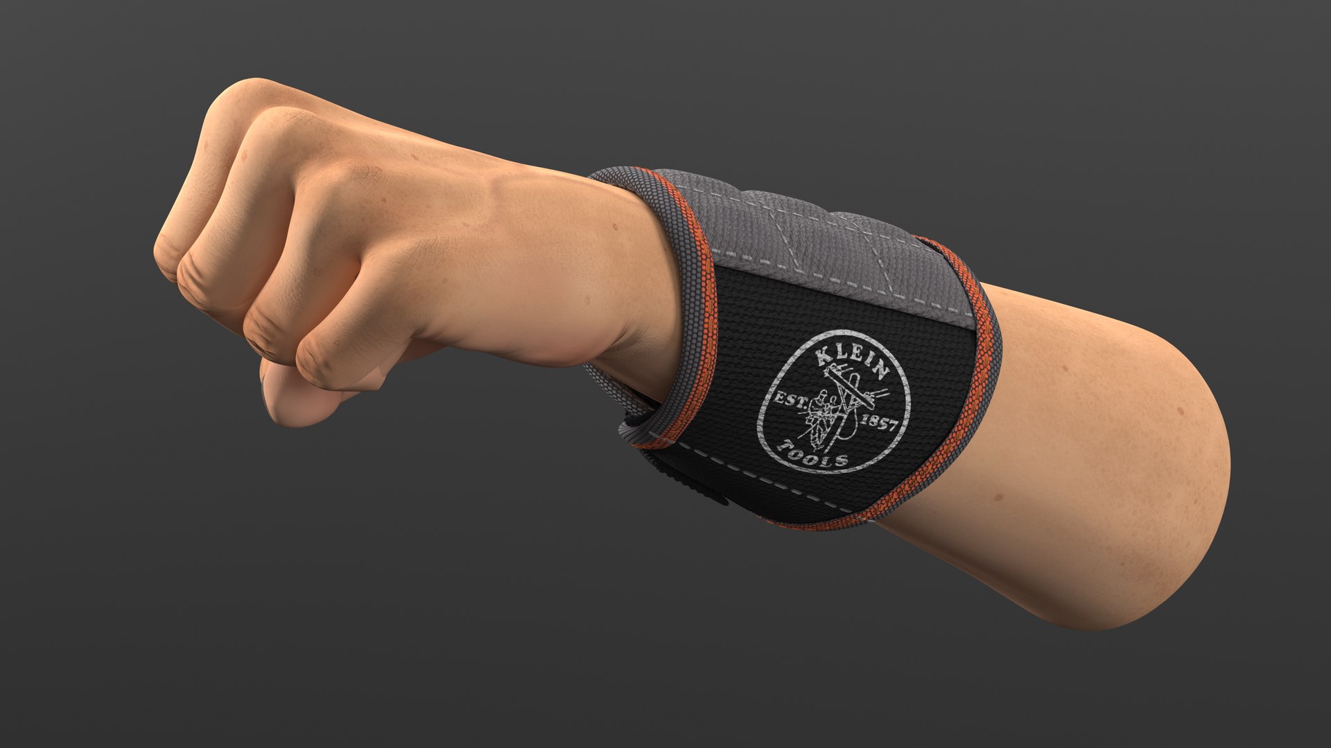 Magnetic Wristband On Human Arm 3D - TurboSquid 2199971