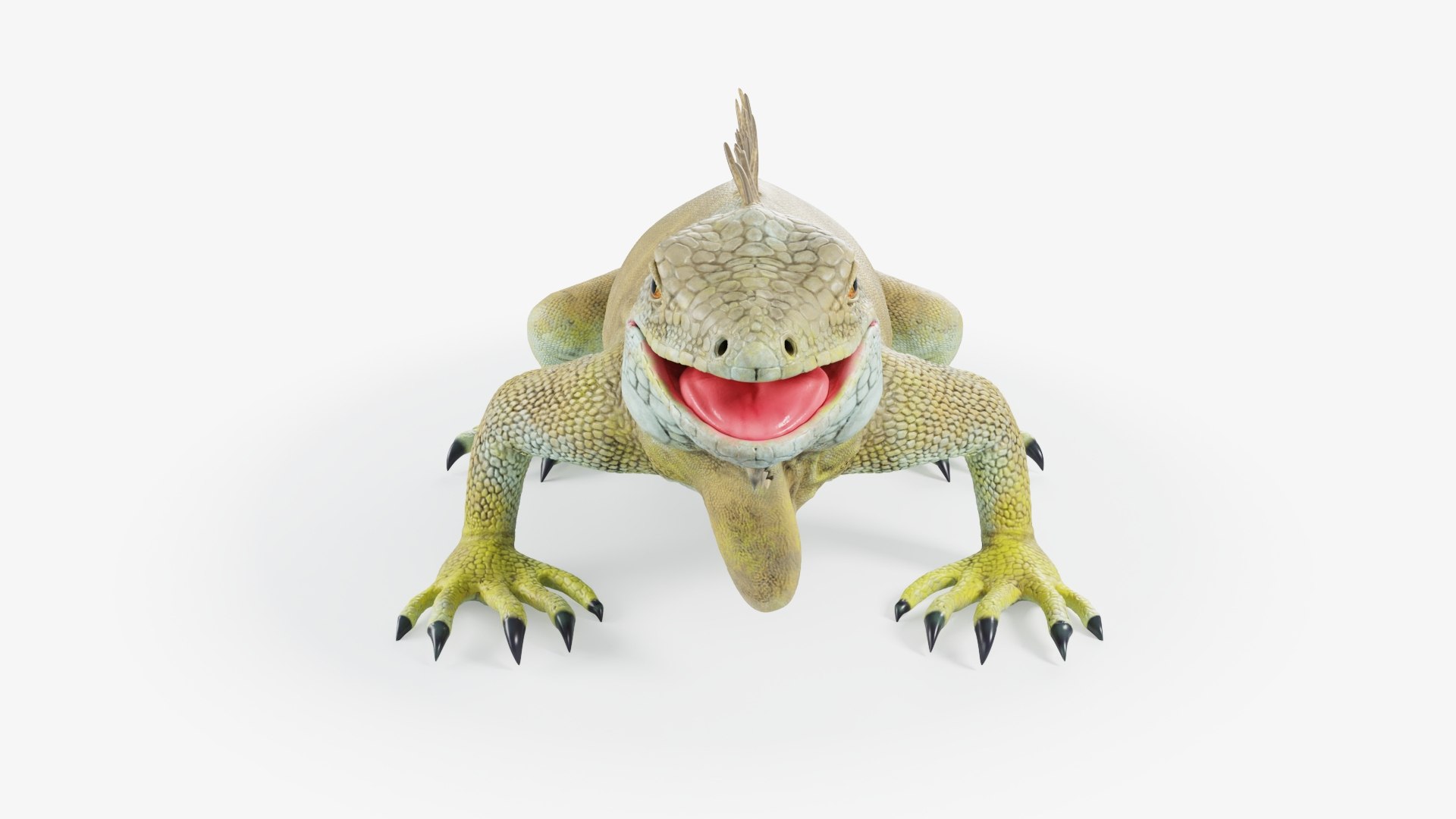 Iguana Model - TurboSquid 1961461