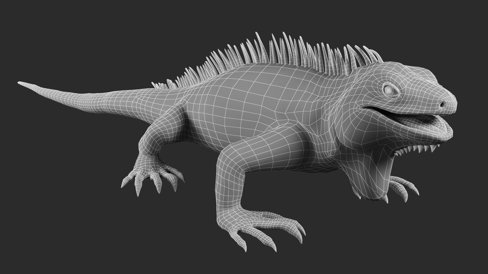 Iguana Model - TurboSquid 1961461