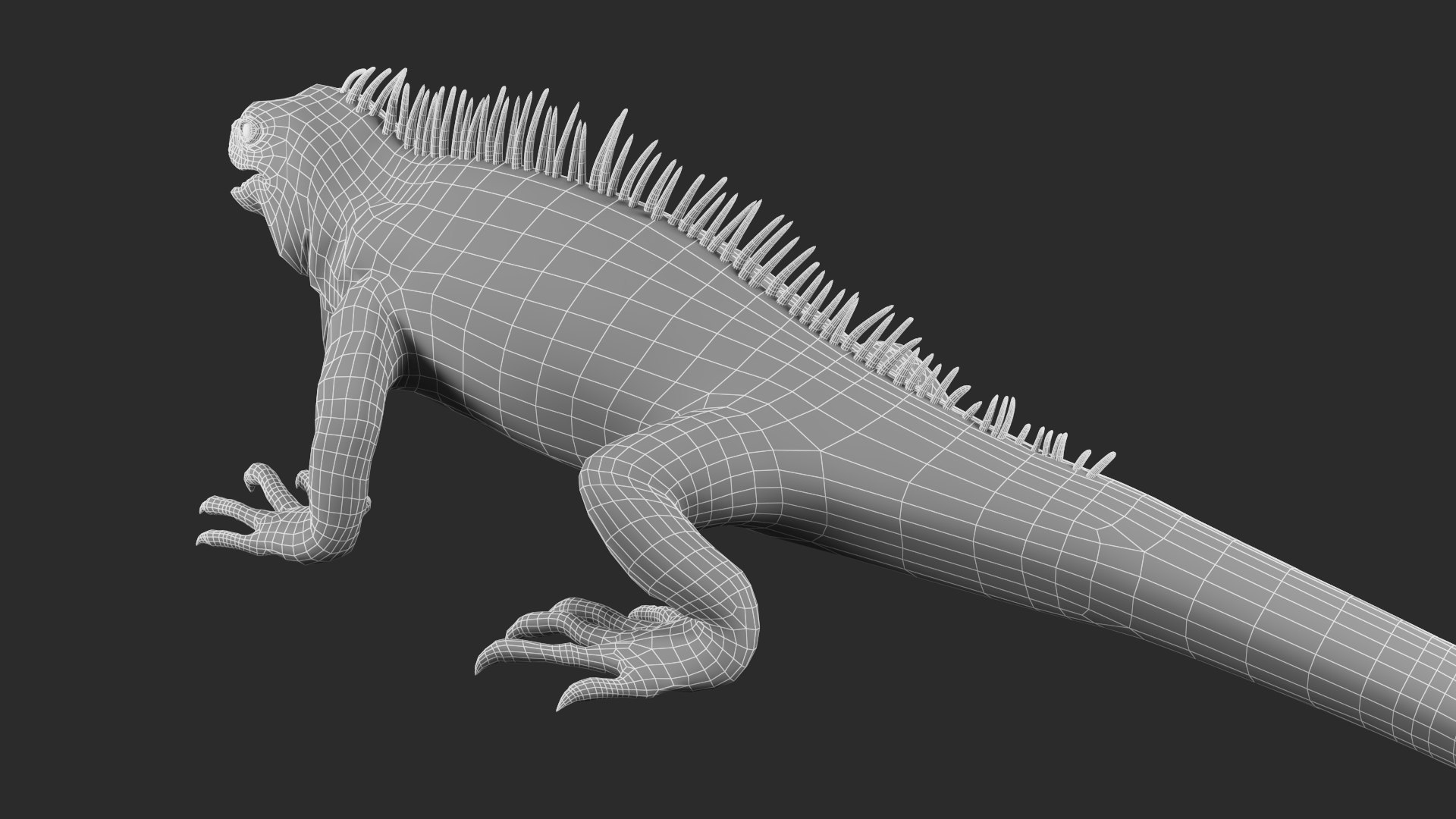 Iguana Model - TurboSquid 1961461