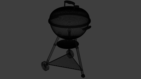 Charcoal Grill 3D model - TurboSquid 1765275