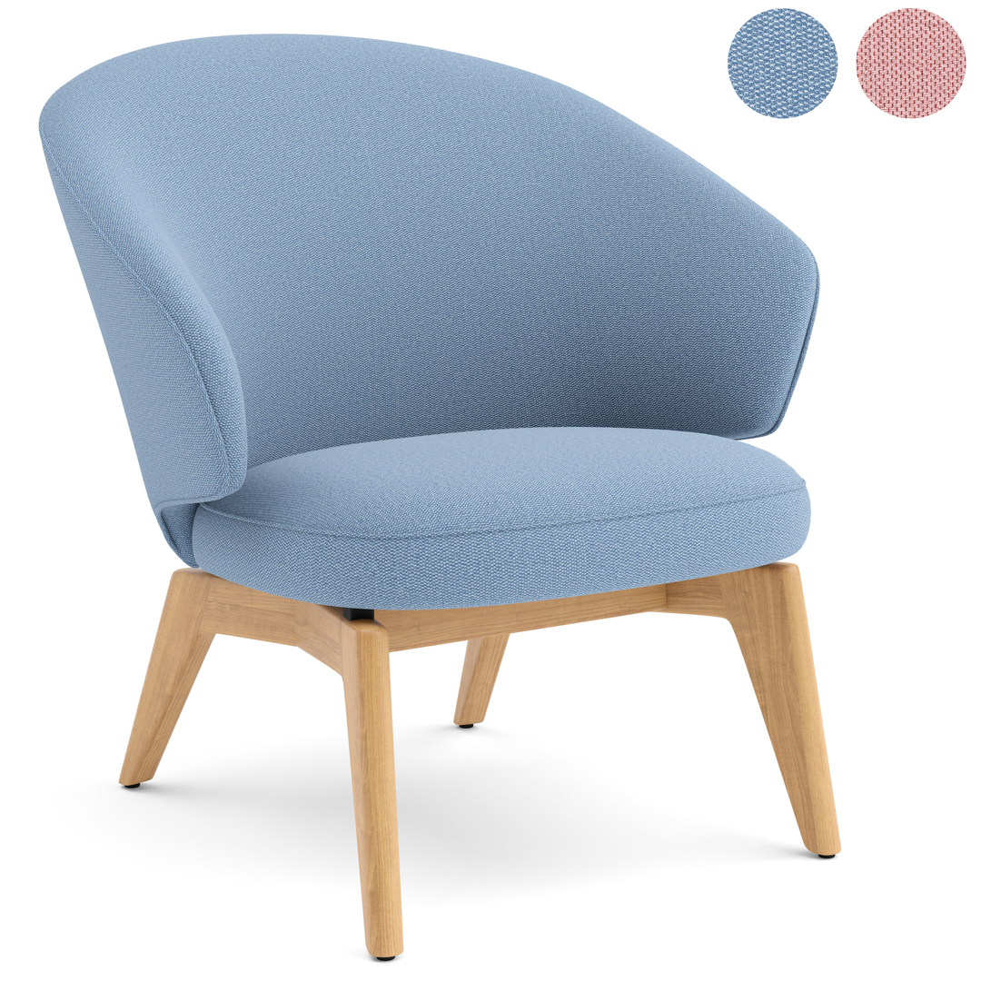 Let lounge chair fritz hansen 3D model - TurboSquid 1707670