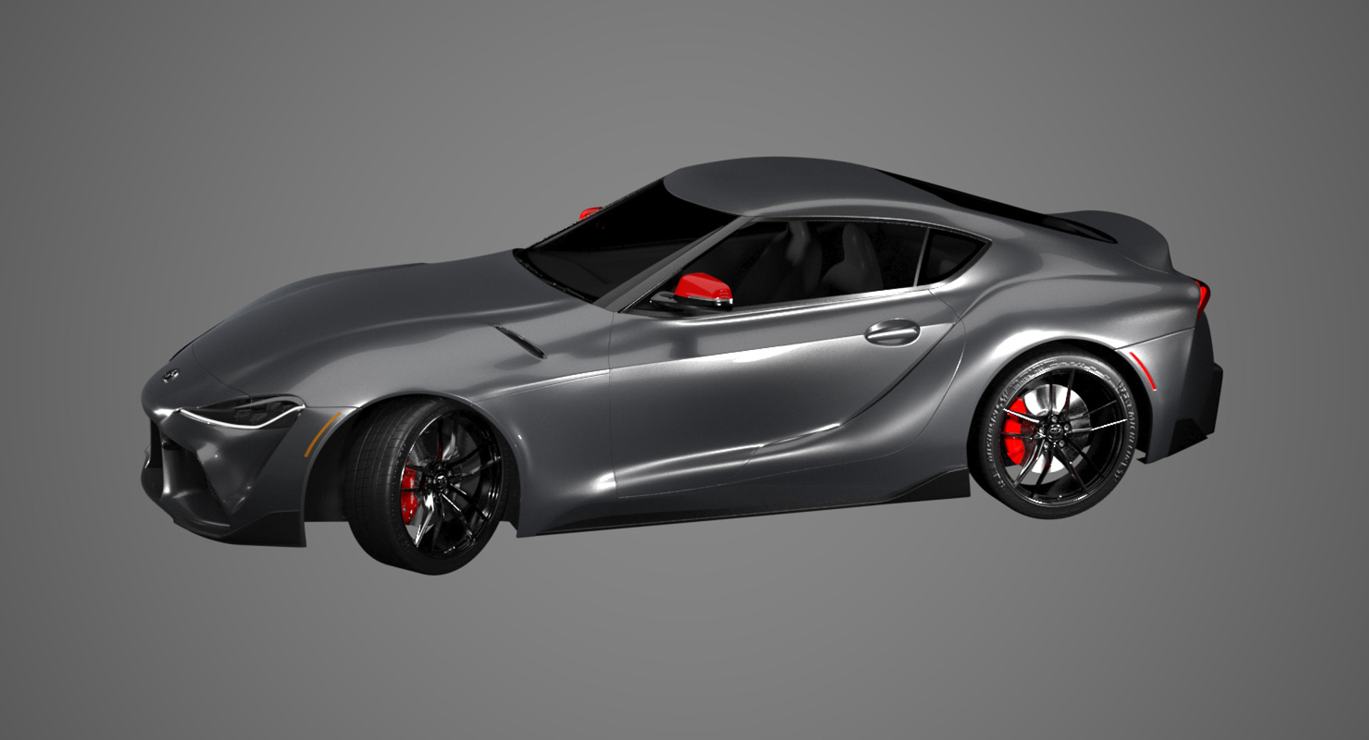 Toyota Supra 3D Model - TurboSquid 1393957
