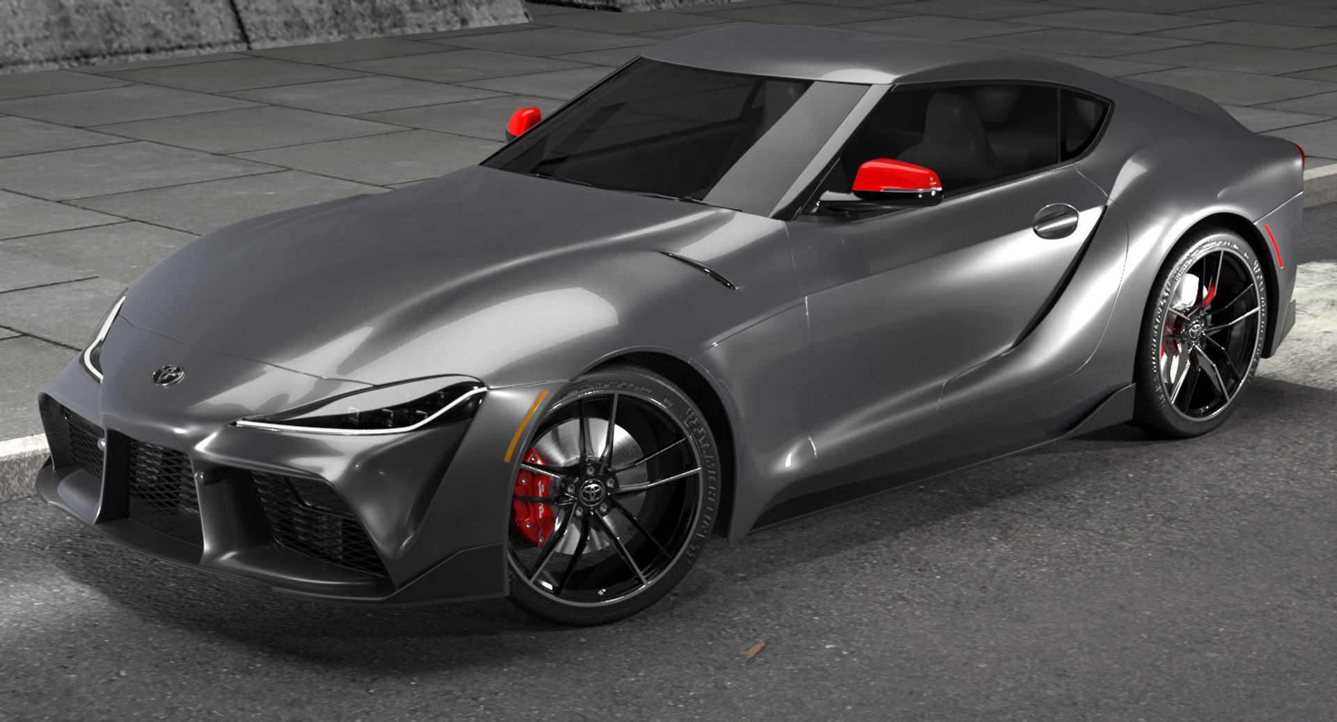 Toyota Supra 3D Model - TurboSquid 1393957