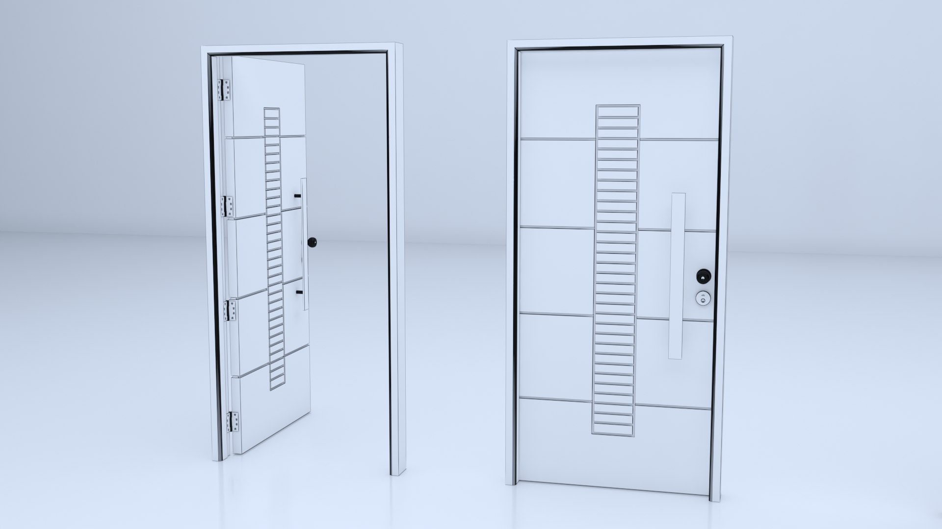 3D Model Door Design 61 - TurboSquid 2213862