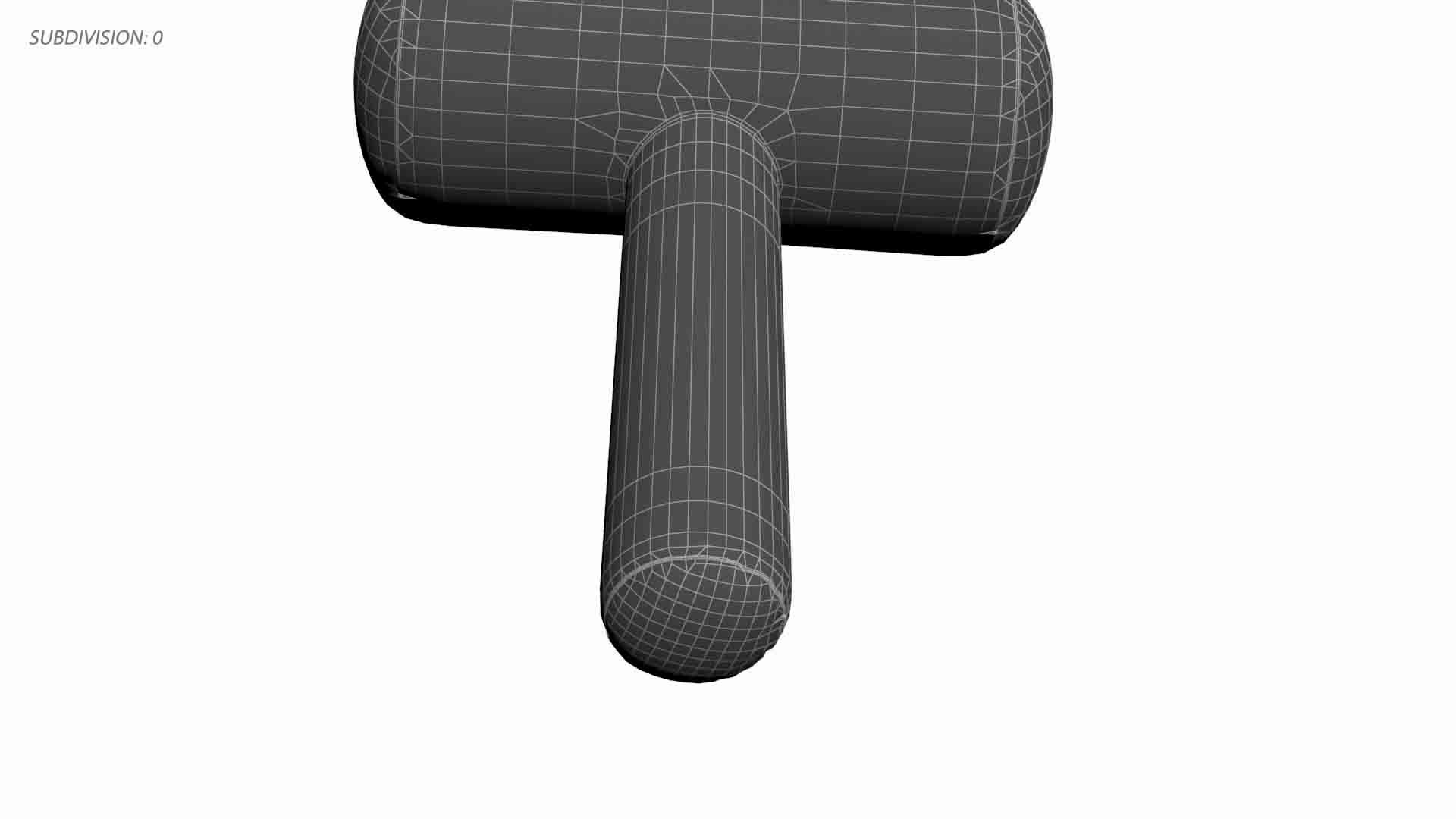 Inflate Hammer Toy 3D Model - TurboSquid 2229131
