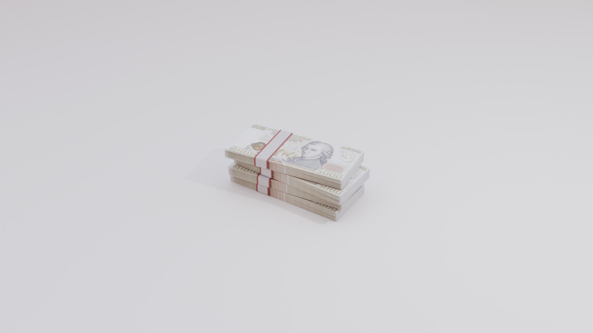 5000 Austrian Schilling Currency 3D Model - TurboSquid 2416379