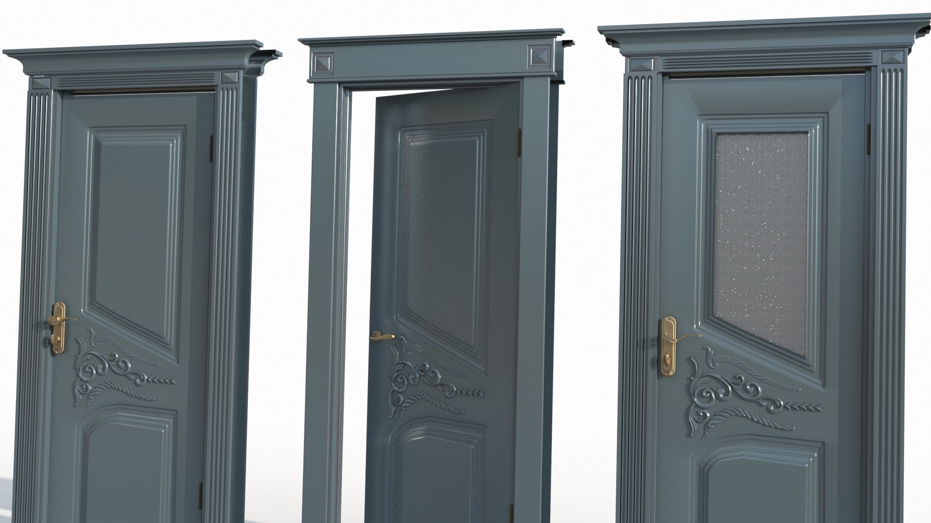 Doors01 Model - TurboSquid 2337993