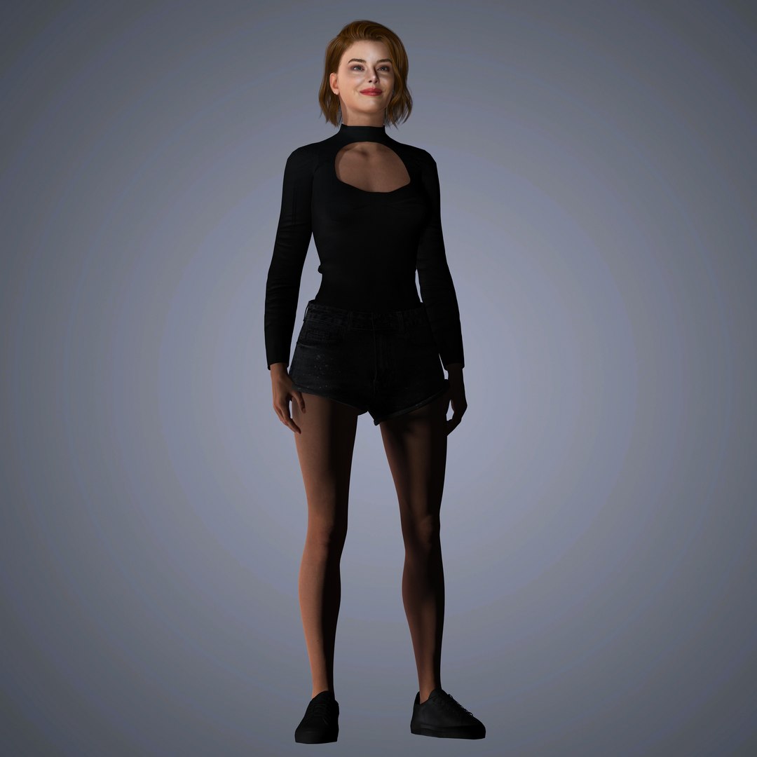 3D Emma Stone Character Model - TurboSquid 2325901