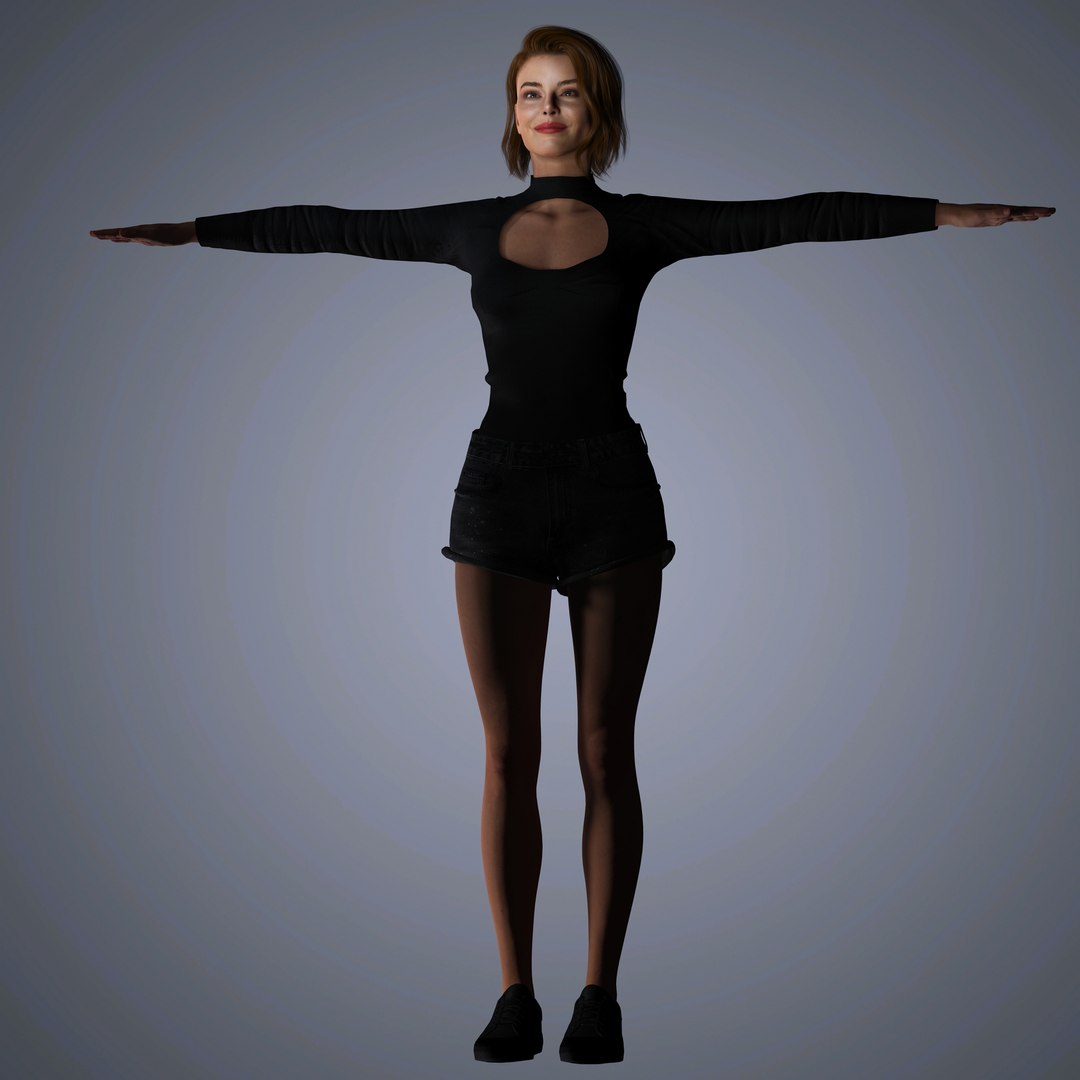 3D Emma Stone Character Model - TurboSquid 2325901