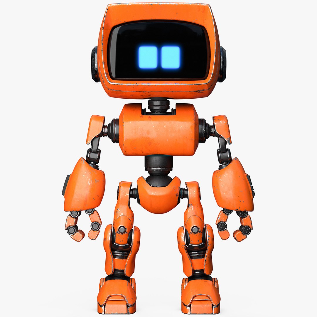 Cute Robot H-44 Model - TurboSquid 2383945