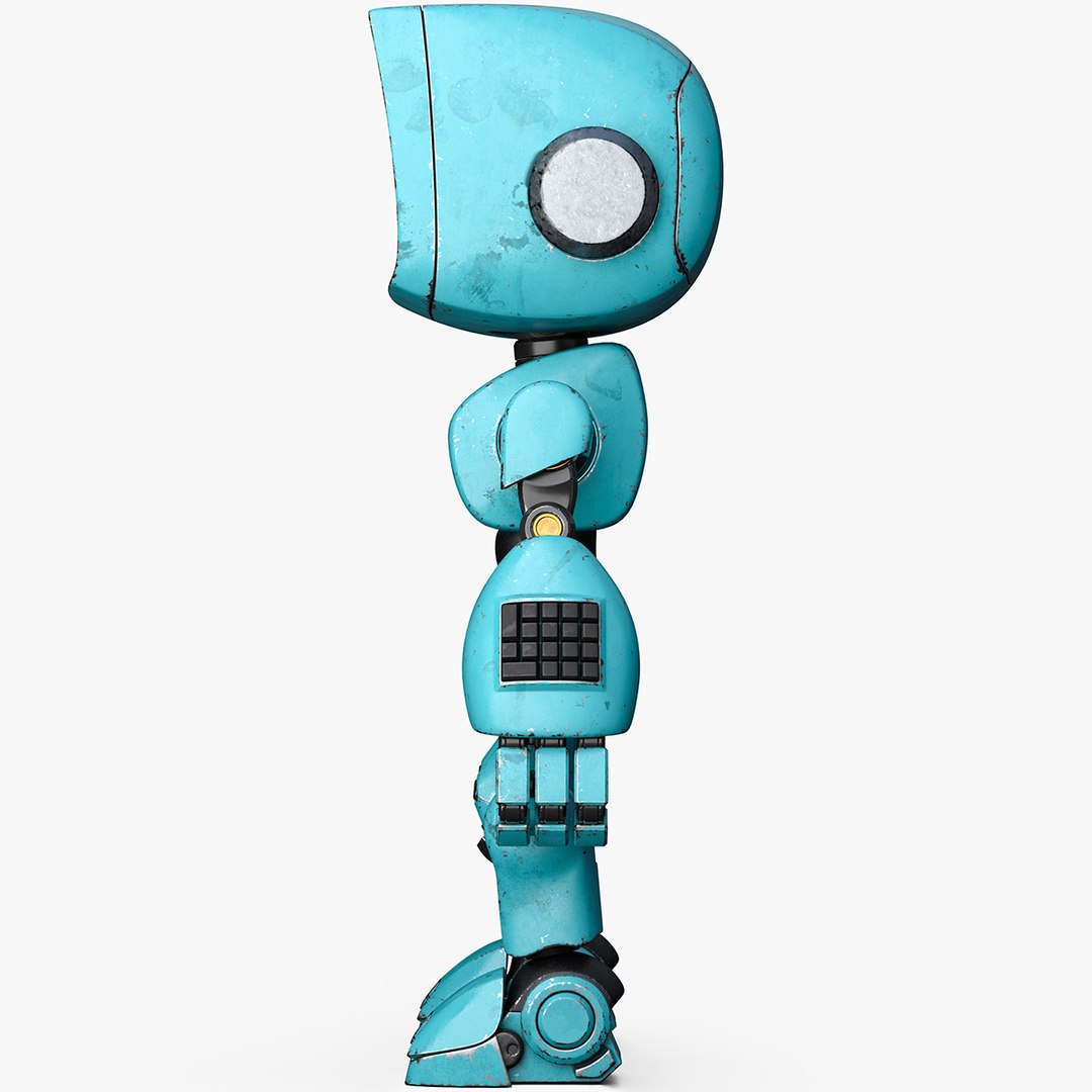 Cute Robot H-44 Model - TurboSquid 2383945
