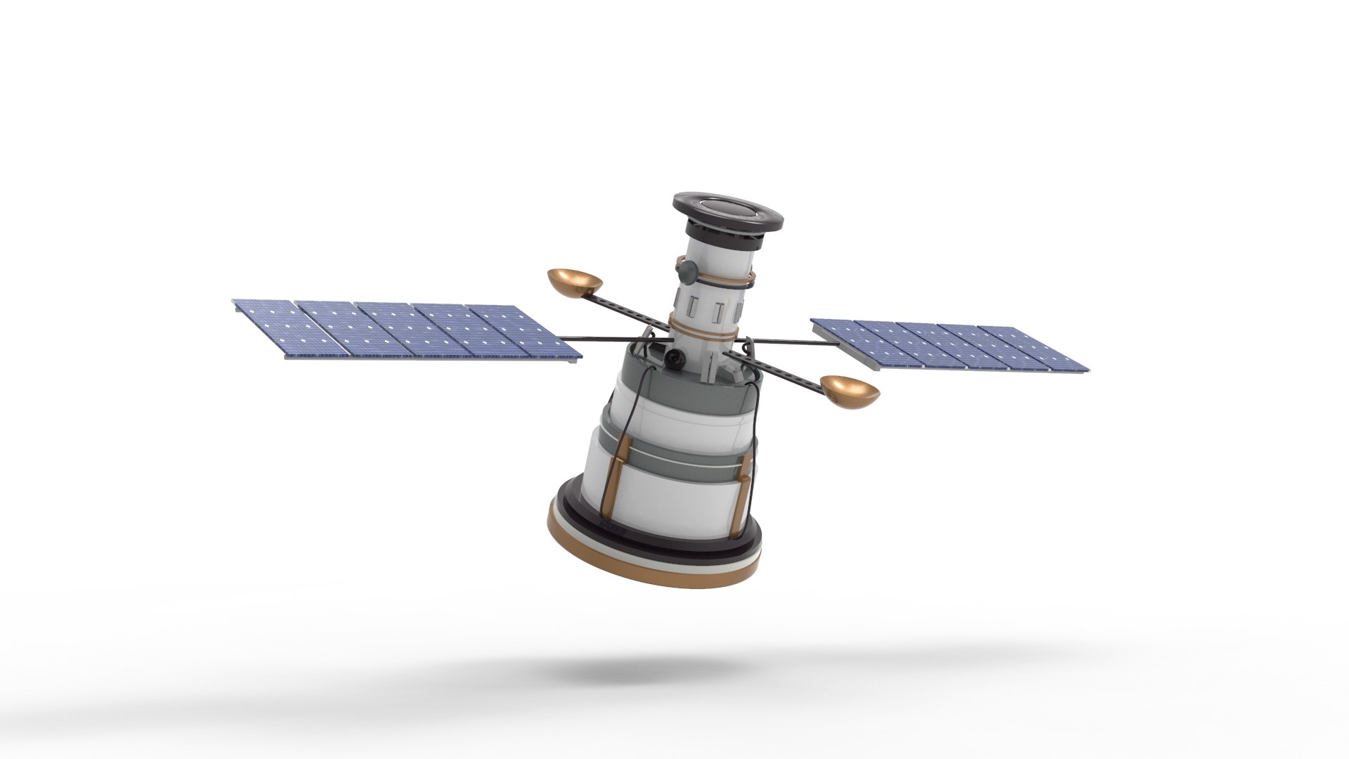 Satellite 3D Model - TurboSquid 2061544