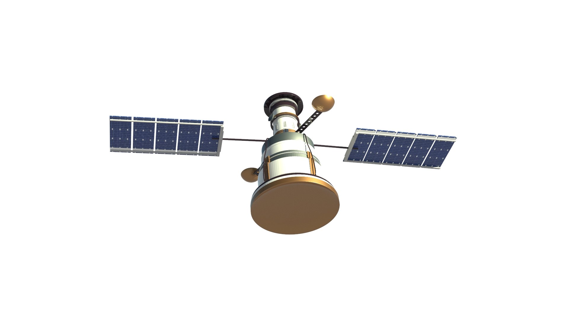Satellite 3D Model - TurboSquid 2061544