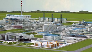 Free 3D Oil-Refinery Models | TurboSquid
