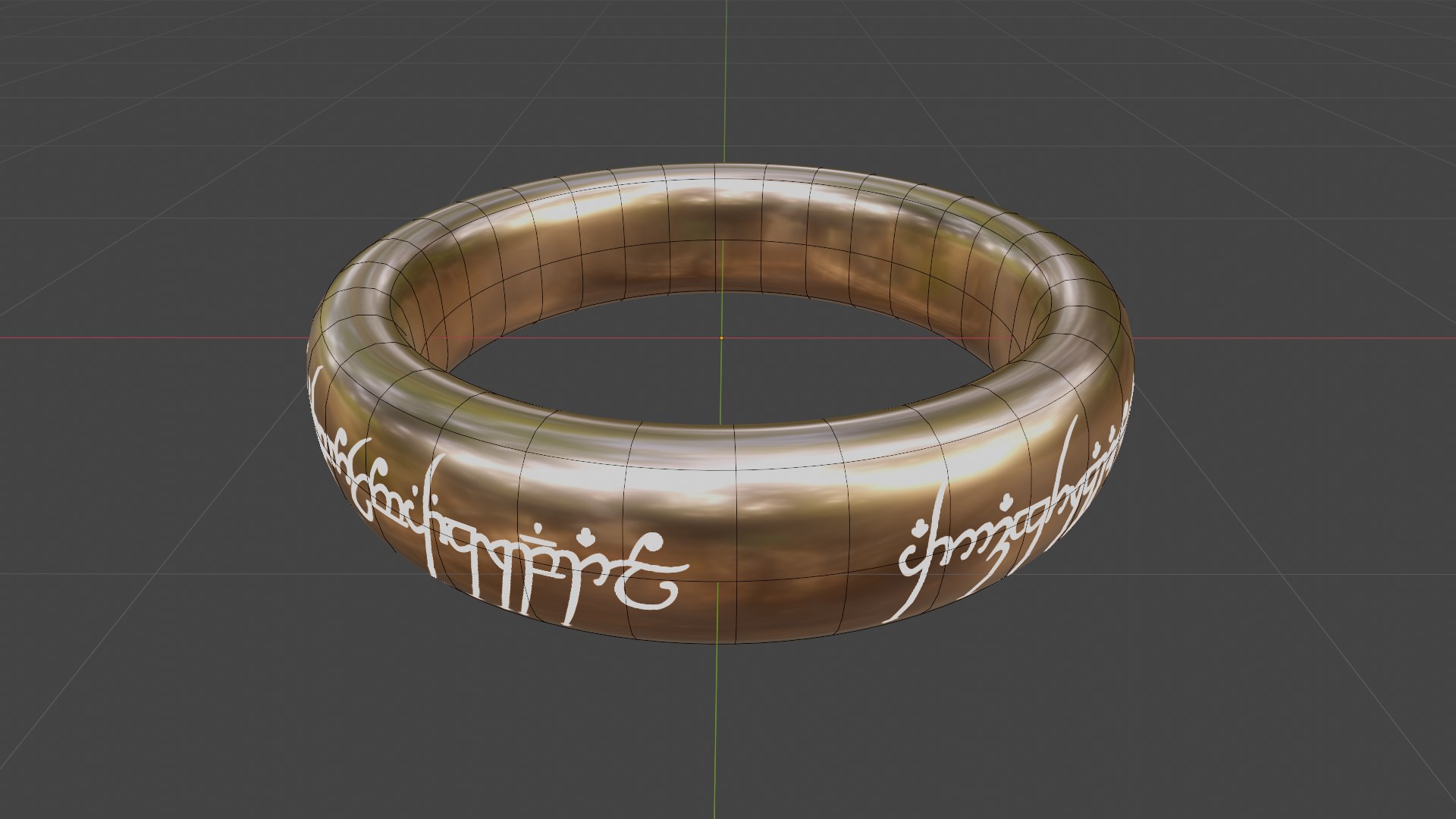 3D The Ring Of Power - TurboSquid 2229596