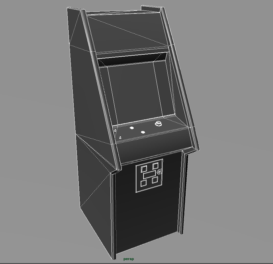 Arcade Tempest 3d Model