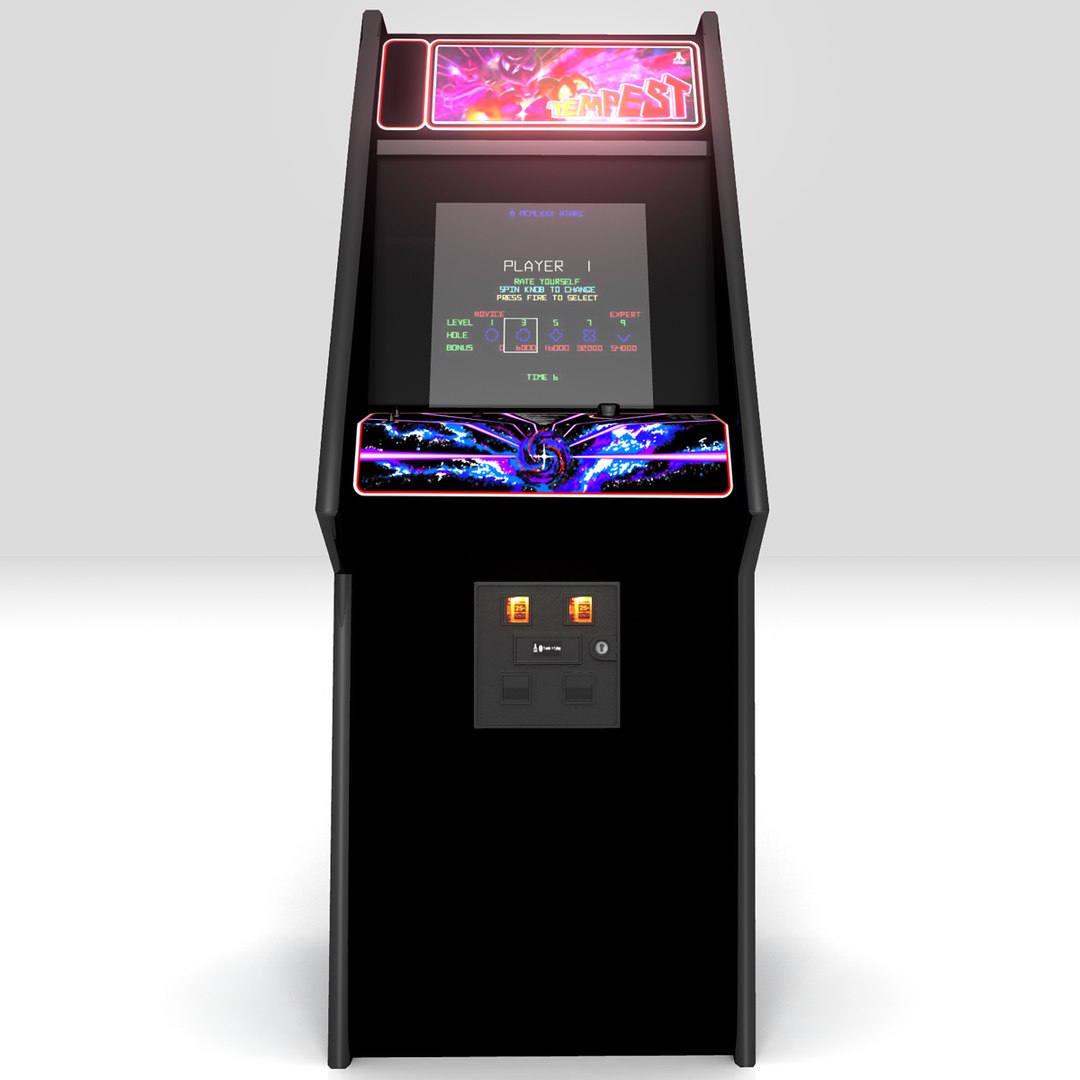 Arcade Tempest 3d Model