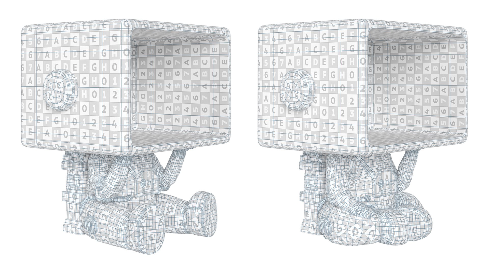 3D Astronaut Bedside Table - TurboSquid 2194050