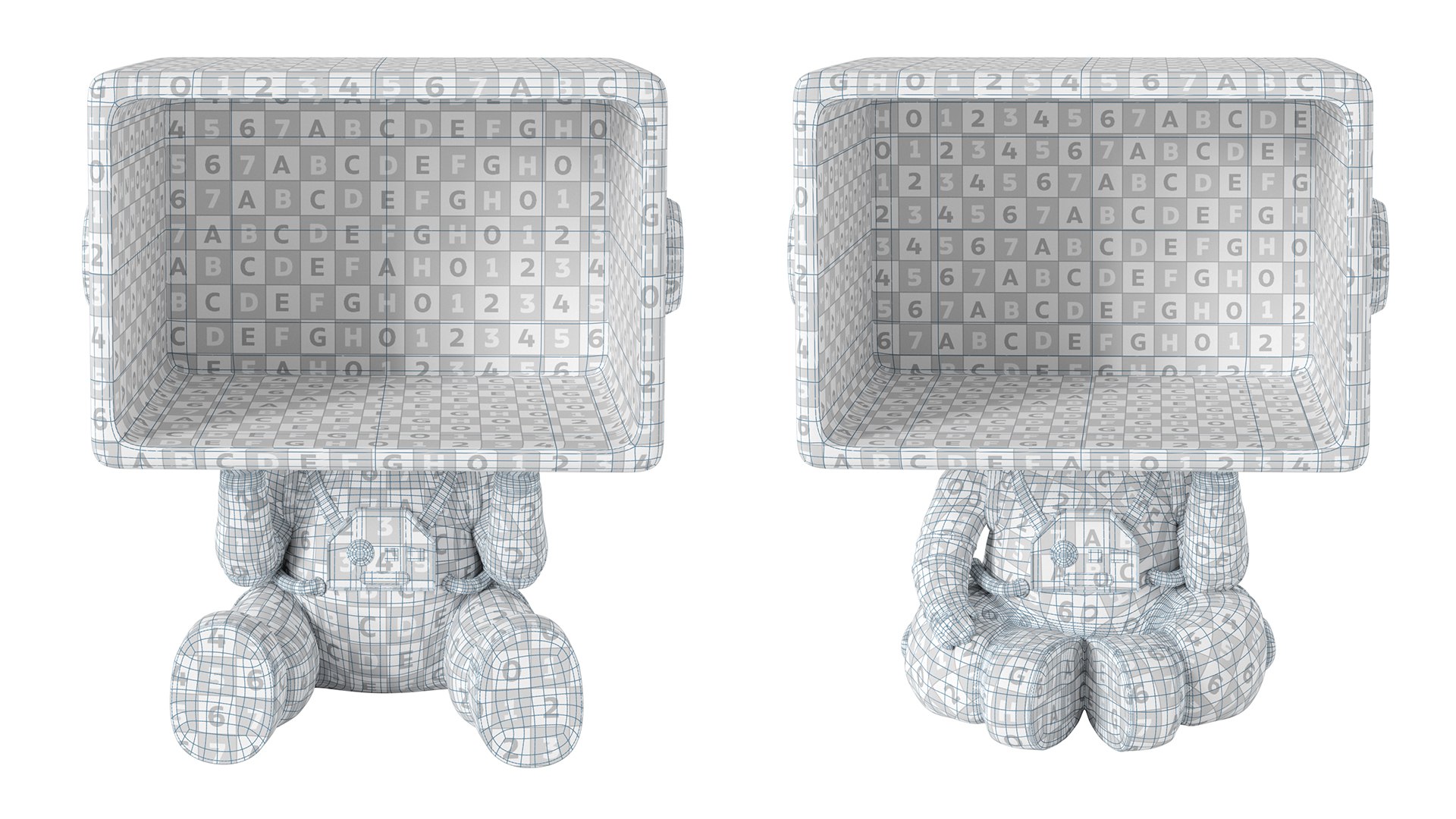 3D Astronaut Bedside Table - TurboSquid 2194050