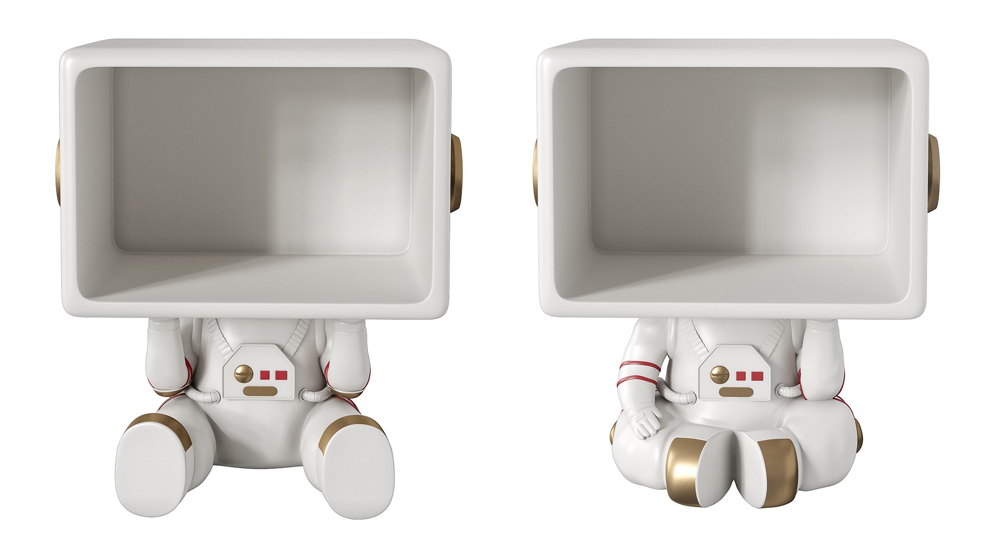 3D Astronaut Bedside Table - TurboSquid 2194050