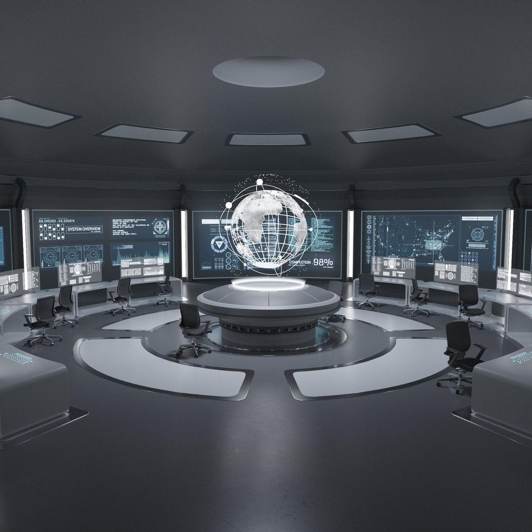 3D Command Room - TurboSquid 1363638 3D Command Room - TurboSquid 1363638