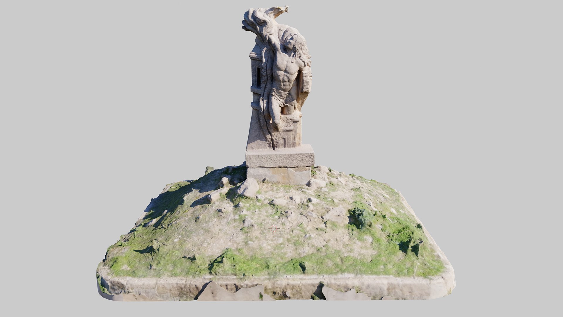 Abandoned-Statue-13 3D Model - TurboSquid 2237232