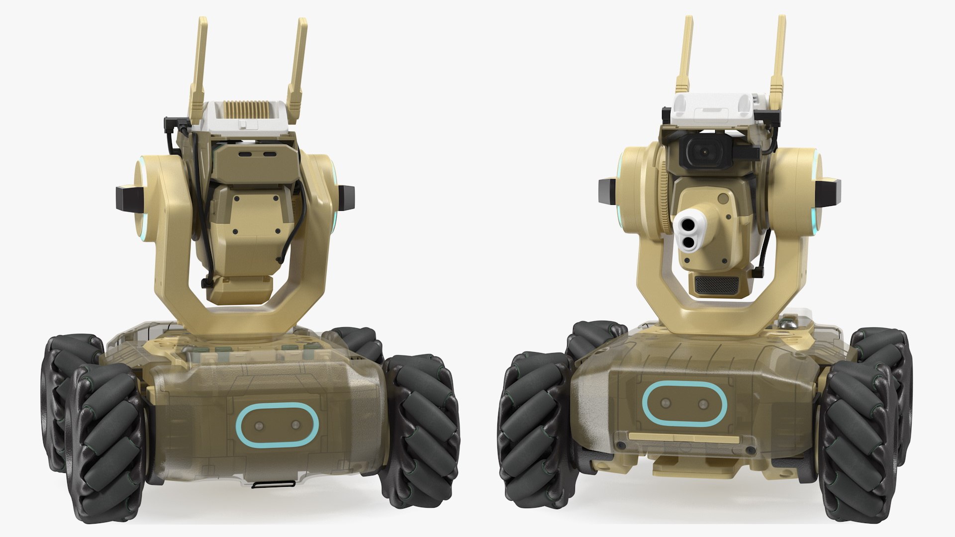 3D Mini Tank Drone Rigged Model - TurboSquid 1657666