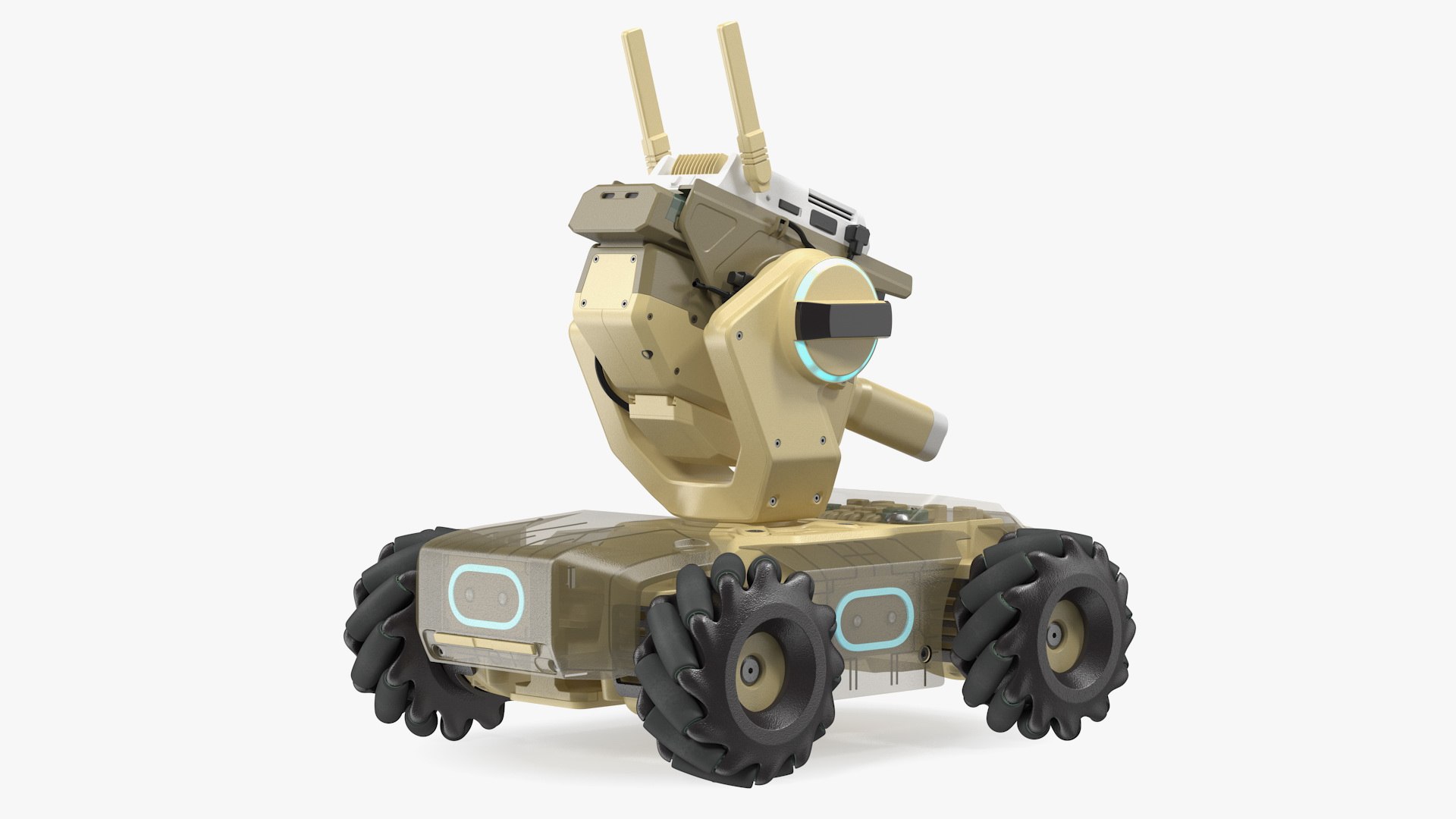 3D Mini Tank Drone Rigged Model - TurboSquid 1657666