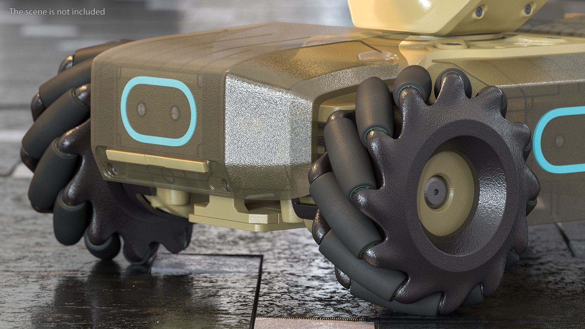 3D Mini Tank Drone Rigged Model - TurboSquid 1657666