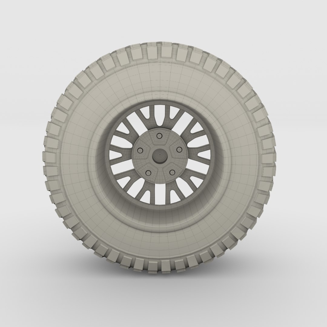 Wheel Bf Goodrich Tire 3D Model - TurboSquid 1299179