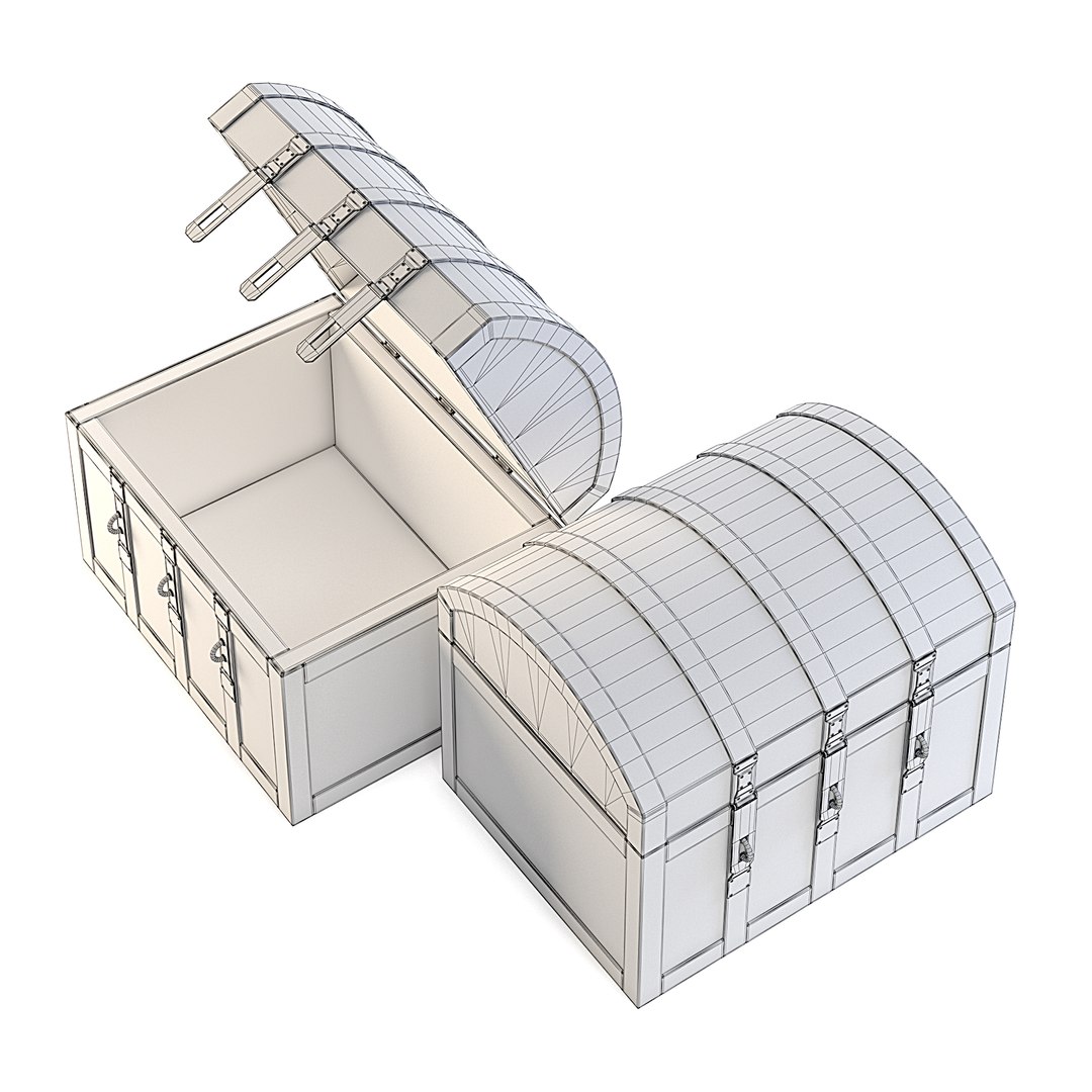 3D Chest - TurboSquid 2291778
