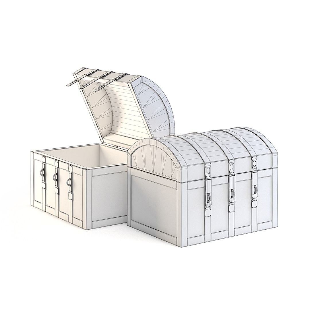 3D Chest - TurboSquid 2291778