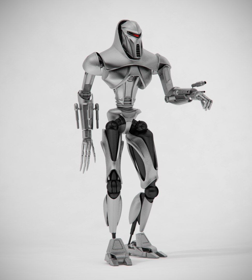 3d Model Cylon Centurion