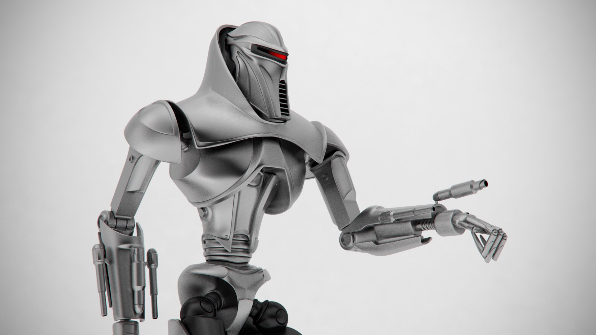 3d Model Cylon Centurion