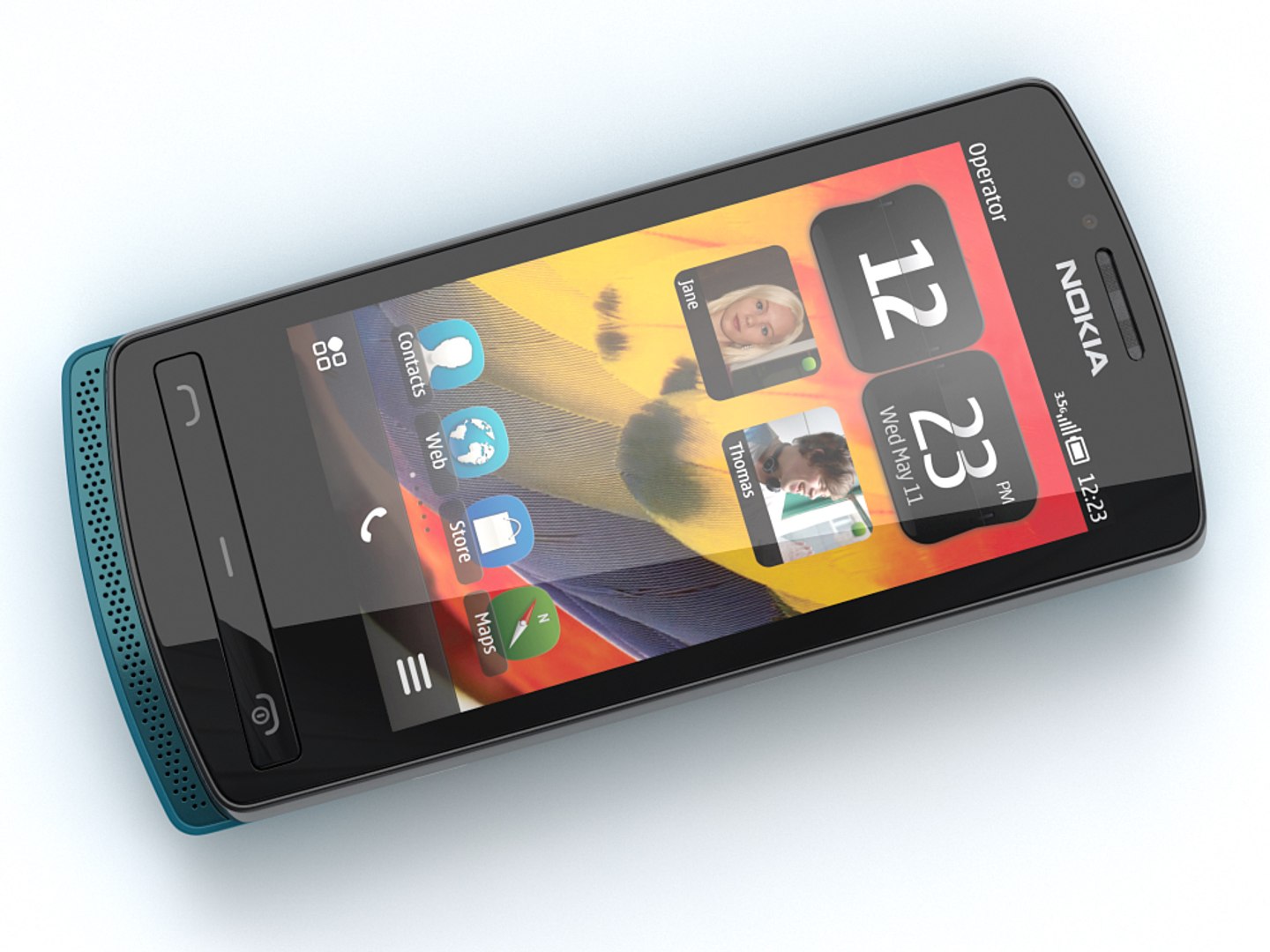 Nokia 700 Mobile Phone 3d Max