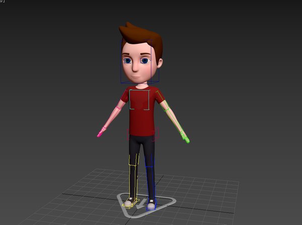 Man character 3D - TurboSquid 1661497