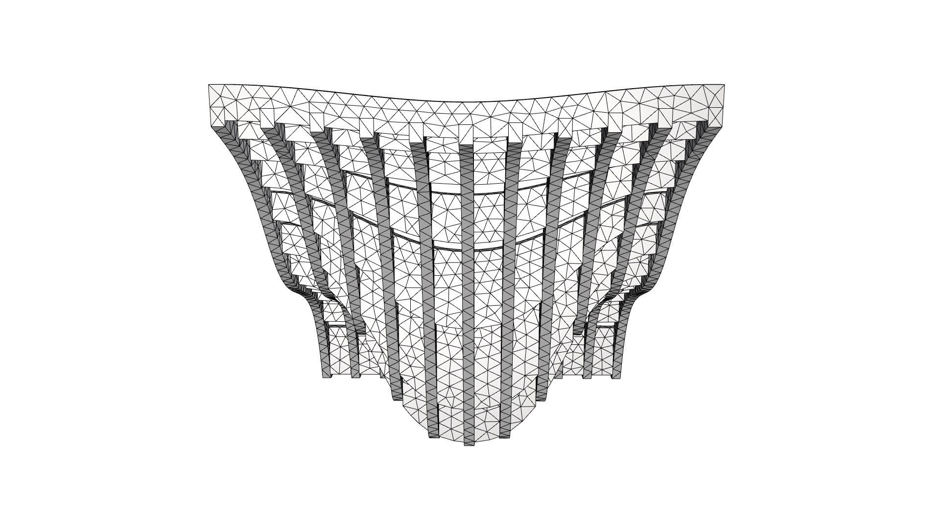 3D Modern Waffle Chair - TurboSquid 2163849