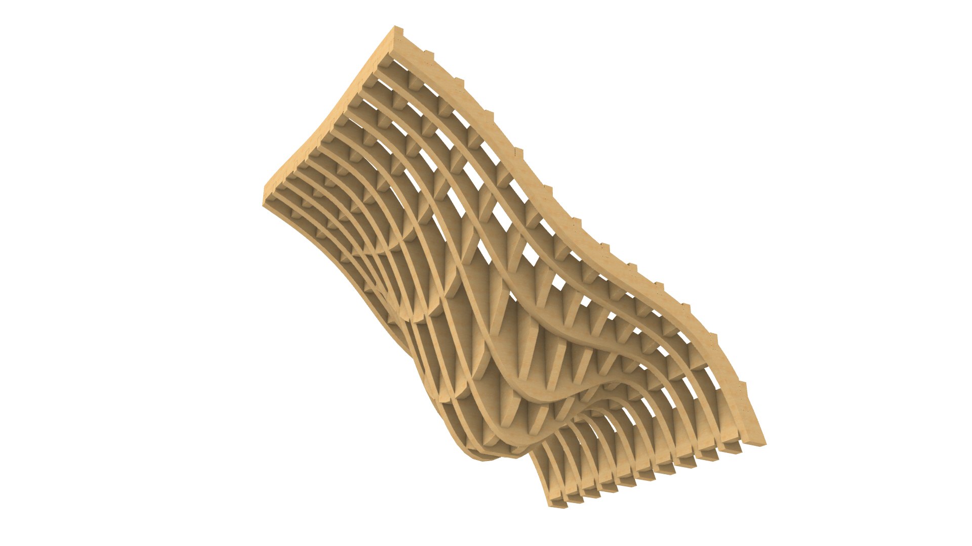 3D Modern Waffle Chair - TurboSquid 2163849