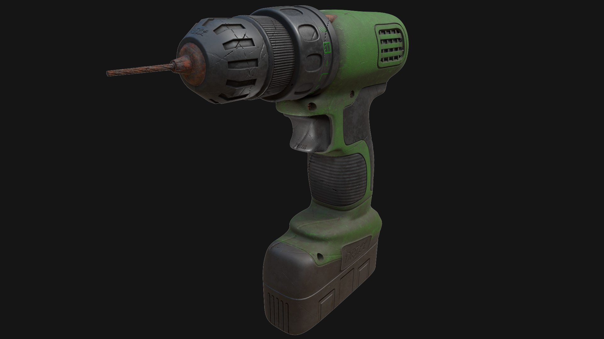 3D Hand Drill Machine - TurboSquid 2216712