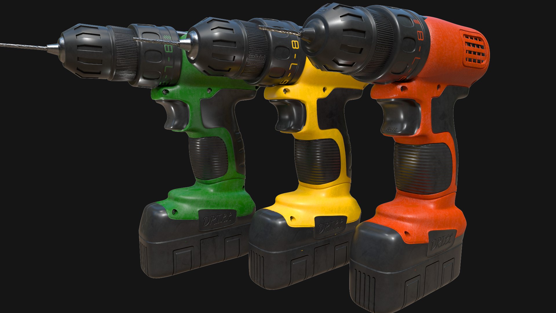 3D Hand Drill Machine - TurboSquid 2216712