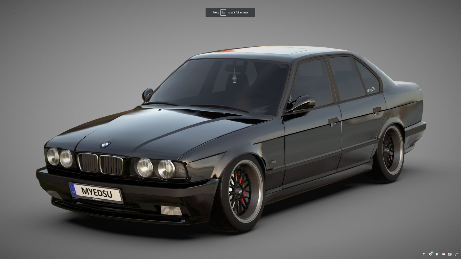 modelo 3d BMW E34 - TurboSquid 2109203