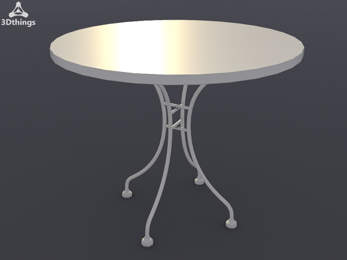 3d mosaic table 80cm model