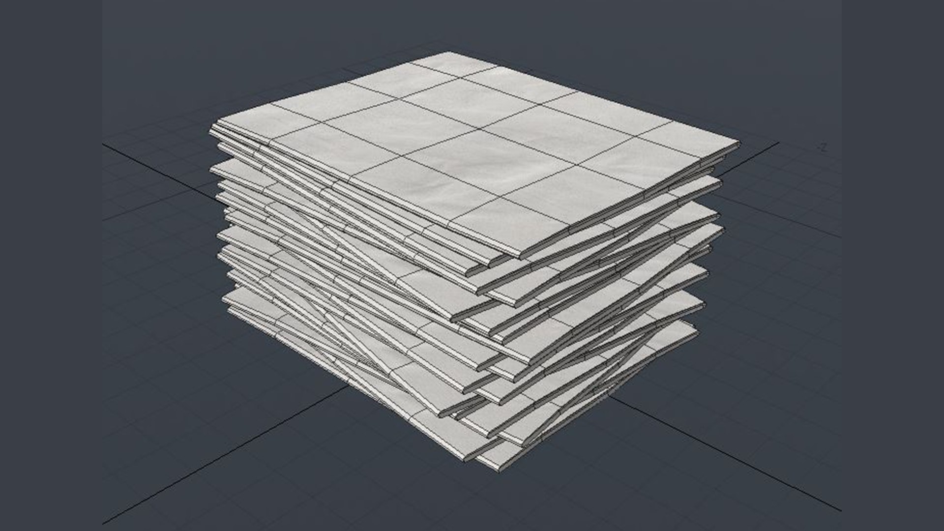 3D newspaper stack grungy model - TurboSquid 1603760