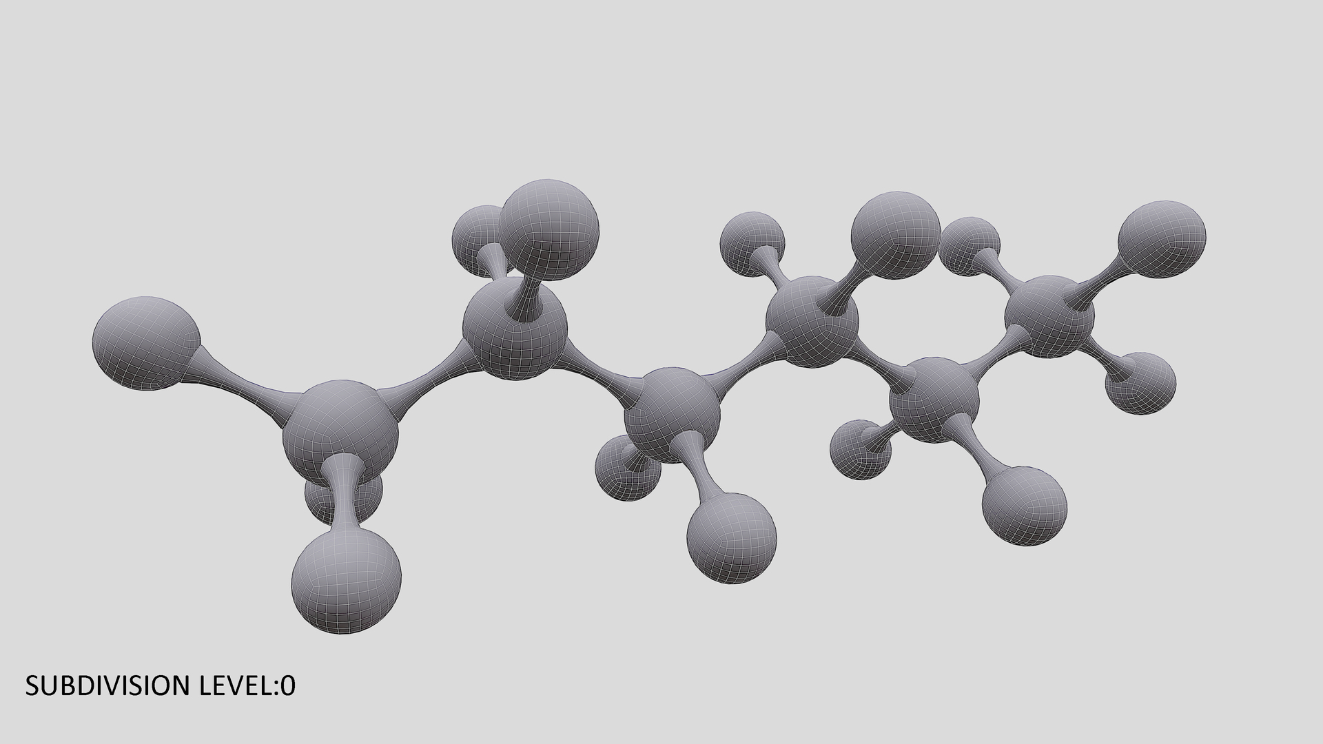 3D Hexane Molecule With PBR 4K 8K model - TurboSquid 1943868