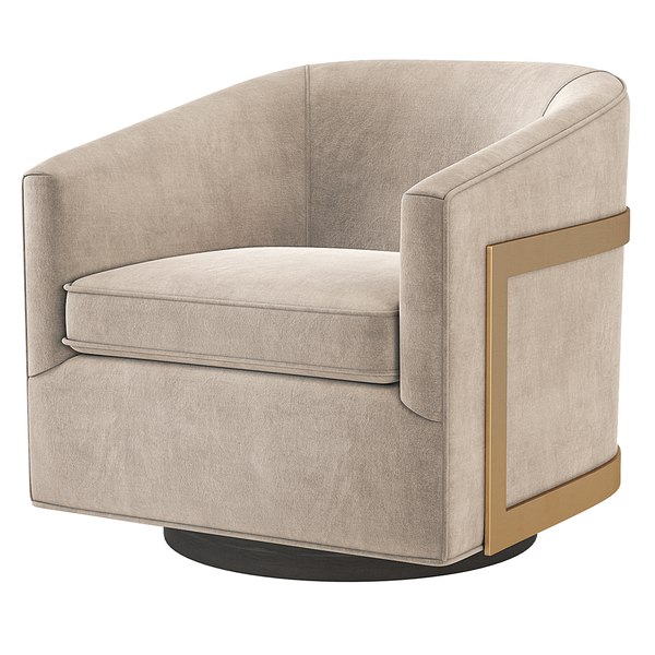 Alcoma Swivel Chair Ashley 3D model - TurboSquid 1892693